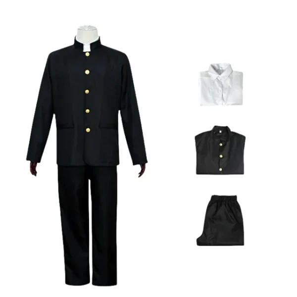 Mob Psycho 100 Mobu Saiko Hyaku Kageyama Shigeo Cosplay Costume Men ...